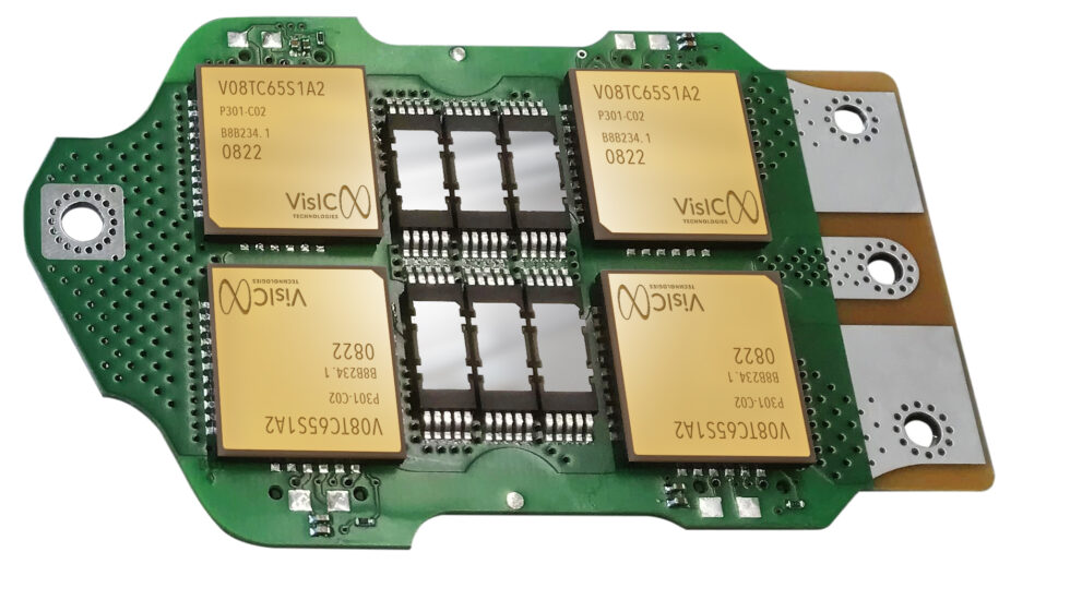 The new Traction Inverter with Gallium Nitride Chip Technology runs ...